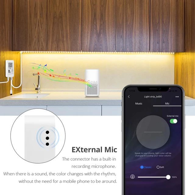 Smart LED Strip RGB Alexa/Google/Homekit | Led Lights Mood