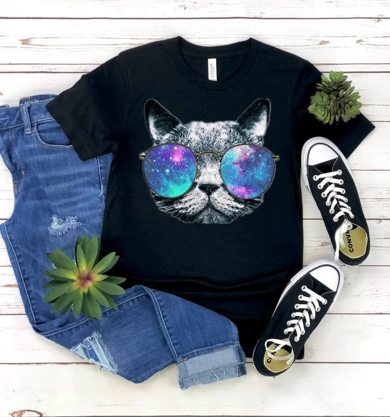 Space Cat Glasses