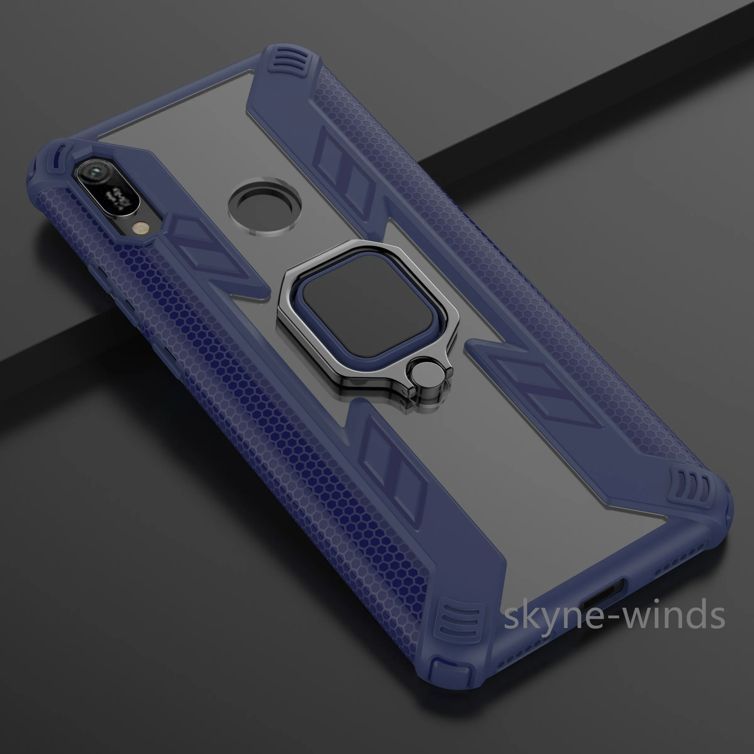 Funda de silicona para Huawei Y6 2019, carcasa de MRD LX1F resistente a ...