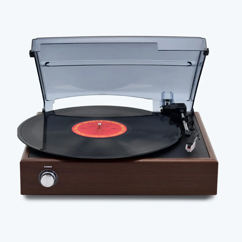 Vinyl record player portable phonograph modern home Bluetooth record ...