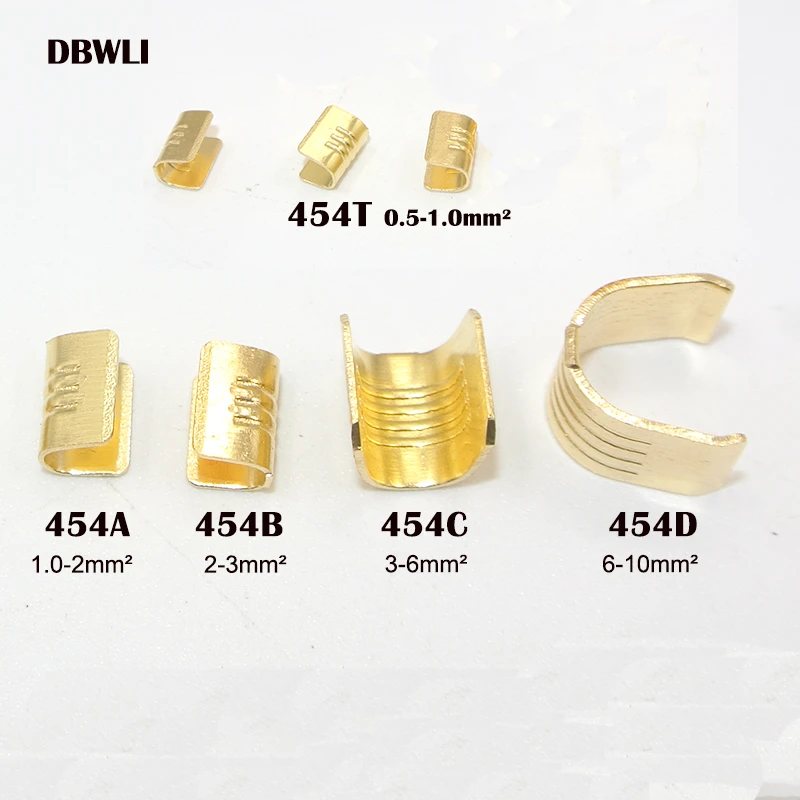 100pcs/lot Dj454a/b/c/d /t U-shaped Terminal Tab Cold Inserts ...