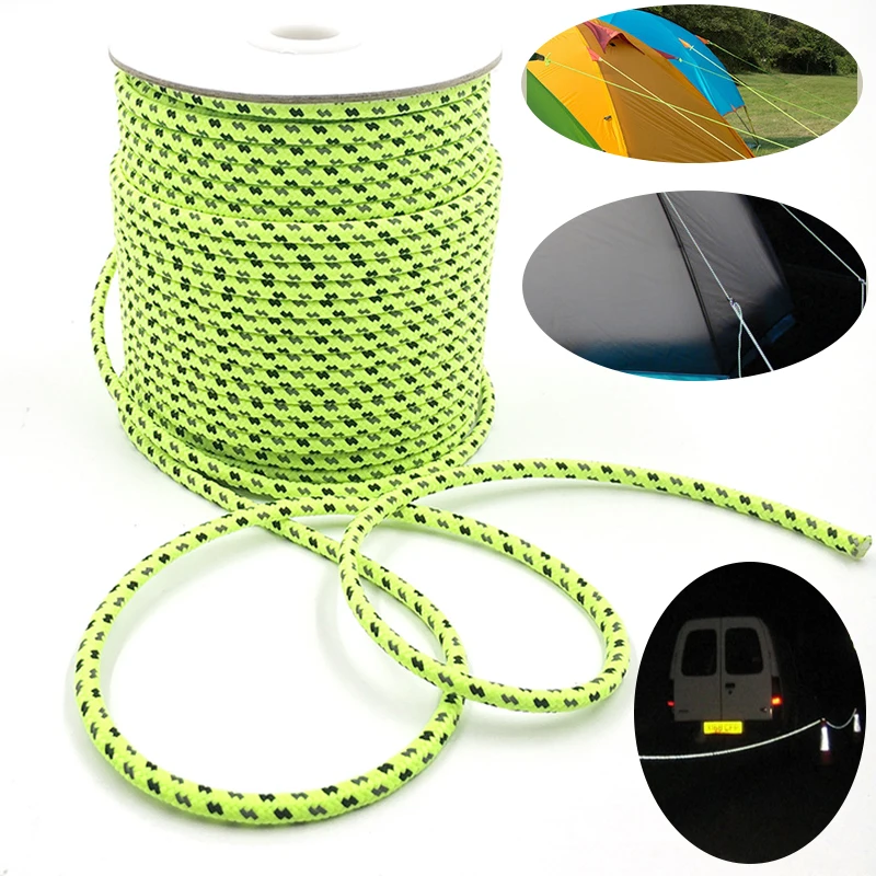 Reflective-rope-outdoor-highlight-Tent-Canopy-pull-rope-camping ...