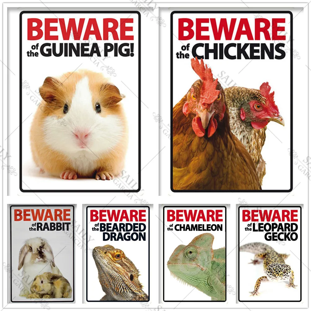 Home Decor Wall Decor Beware of Guinea Pigs Sign Printable/ Guinea Pig ...