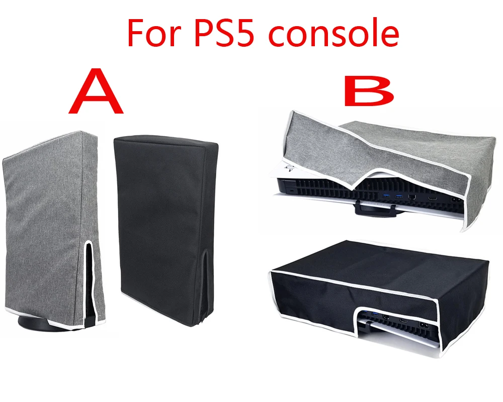 For-ps5-Horizontal-vertical-Dustproof-cover-case-For-playstation-5 ...