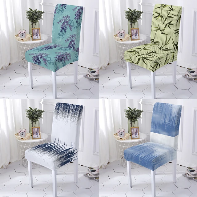 Natural White Dining Room Chair Slipcovers