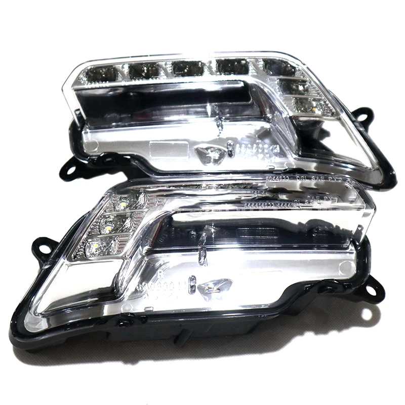 1 Pair 2128200756 2128200856 Car LED Day Running Light For Mercedes ...