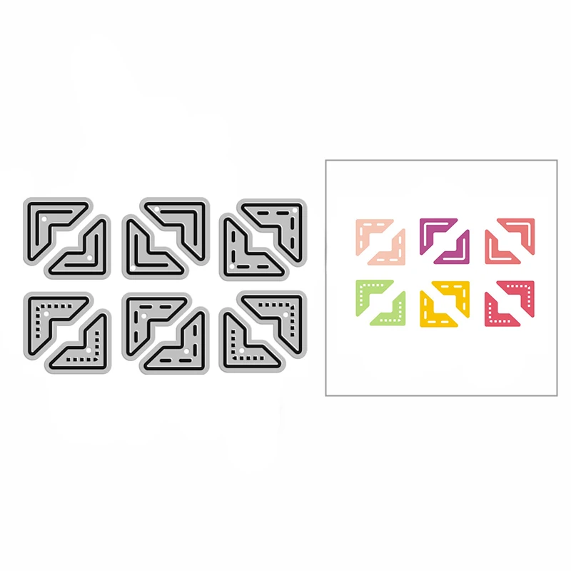 Metal Die Cutting Dies Corner | Scrapbooking Corner Die | Dies Album ...