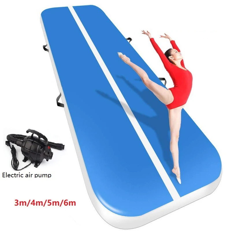 Inflatable Gymnastics Airtrack Yoga Inflatable Mattress Crossfit ...
