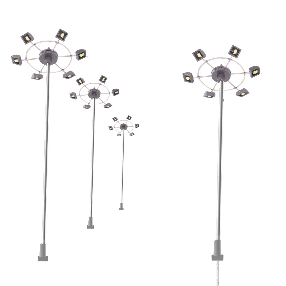 Railway Train Model Railroad Lamppost Lamps Street 3V LED Lights for HO ...