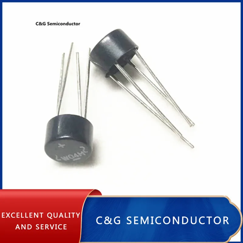 10pcs W04M W04 2A 400W round fast recovery rectifier bridge bridge 2W04 ...