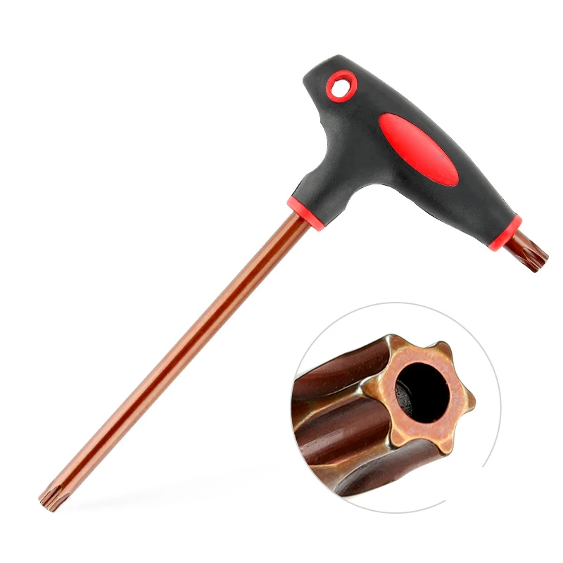 L-type Double-end Two Way Tamper Proof Torx Star Allen Spanner Key ...