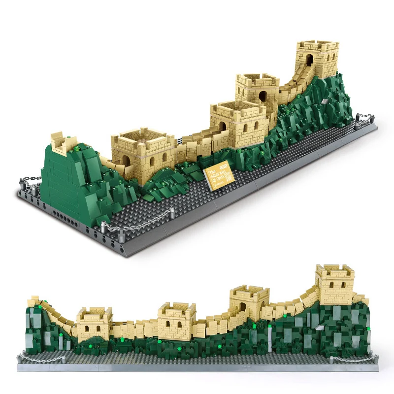 Famous Architecture World Chinese Classic The Great Wall Model Building ...