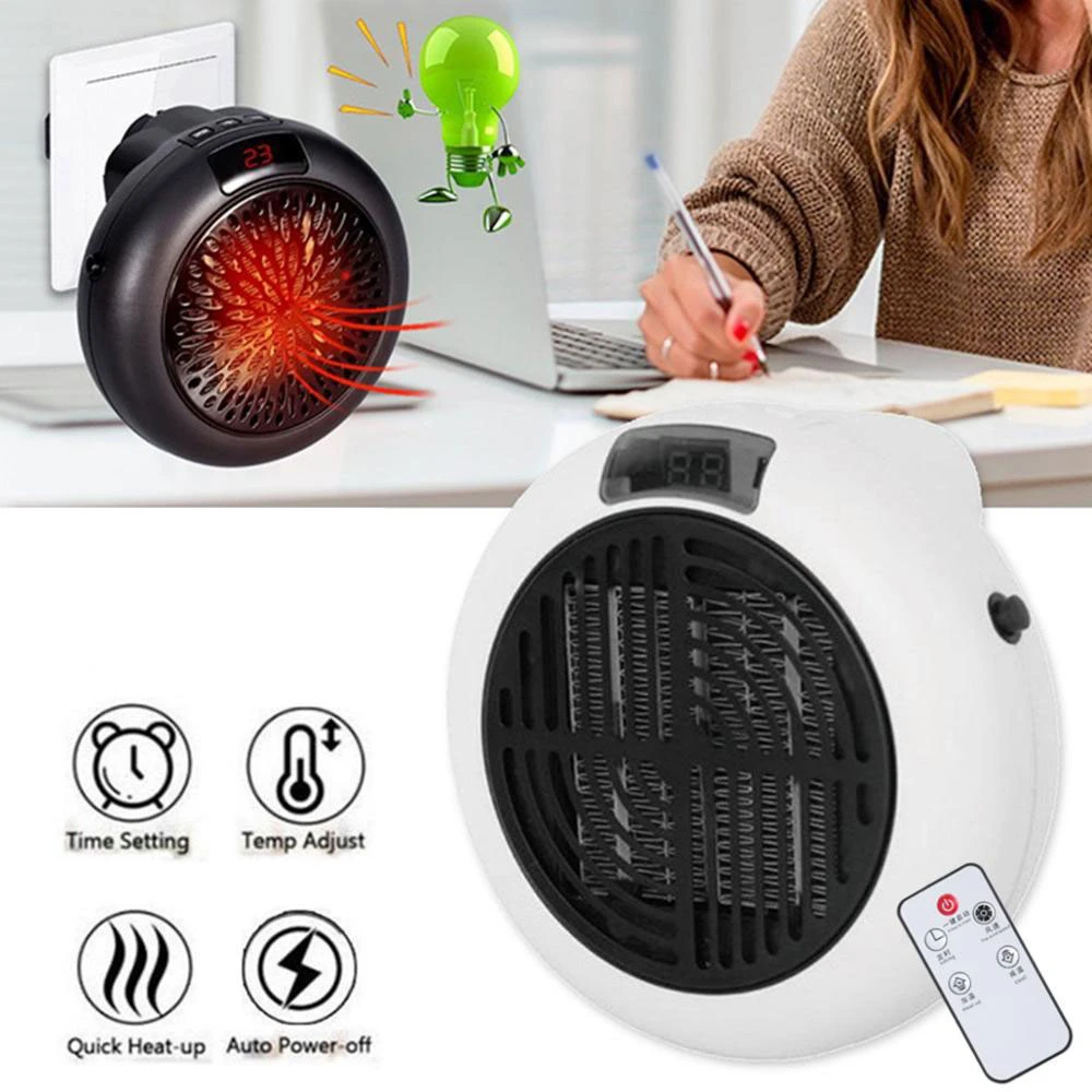 Handy Fan Heater For Home Mini Electric Heater Heating Electric Warm ...