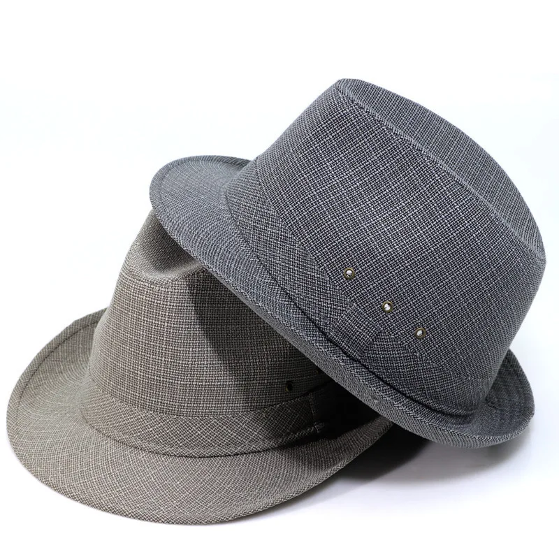 Foux-sombreros-de-Sol-para-hombre-sombrero-Formal-de-Color-puro-para ...