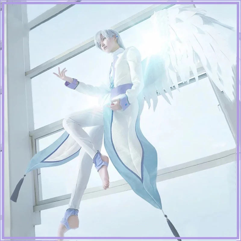 Anime Cardcaptor Sakura Tukisiro Yukito Cosplay Costume Full set ...