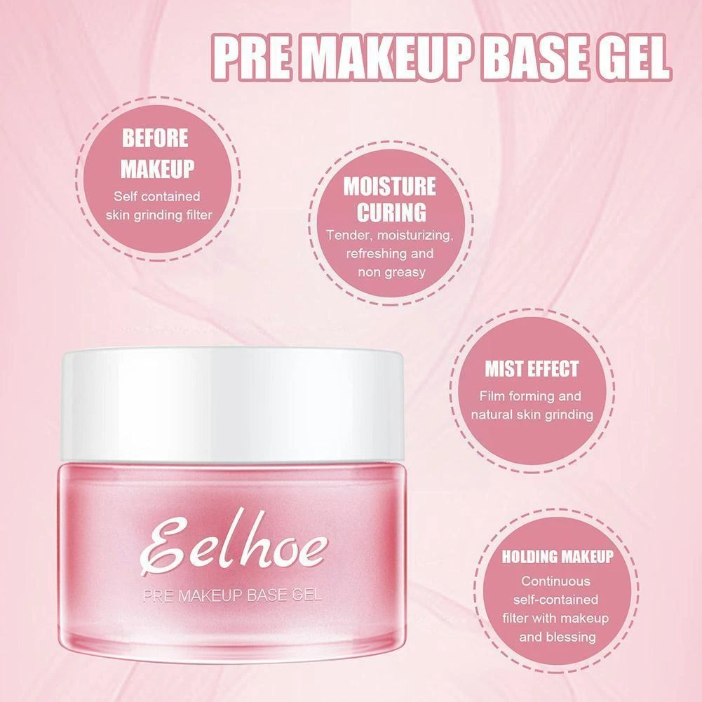 Eelhoe Skin Pore Primer Gel Cream Facial Brightening Tone Invisible ...
