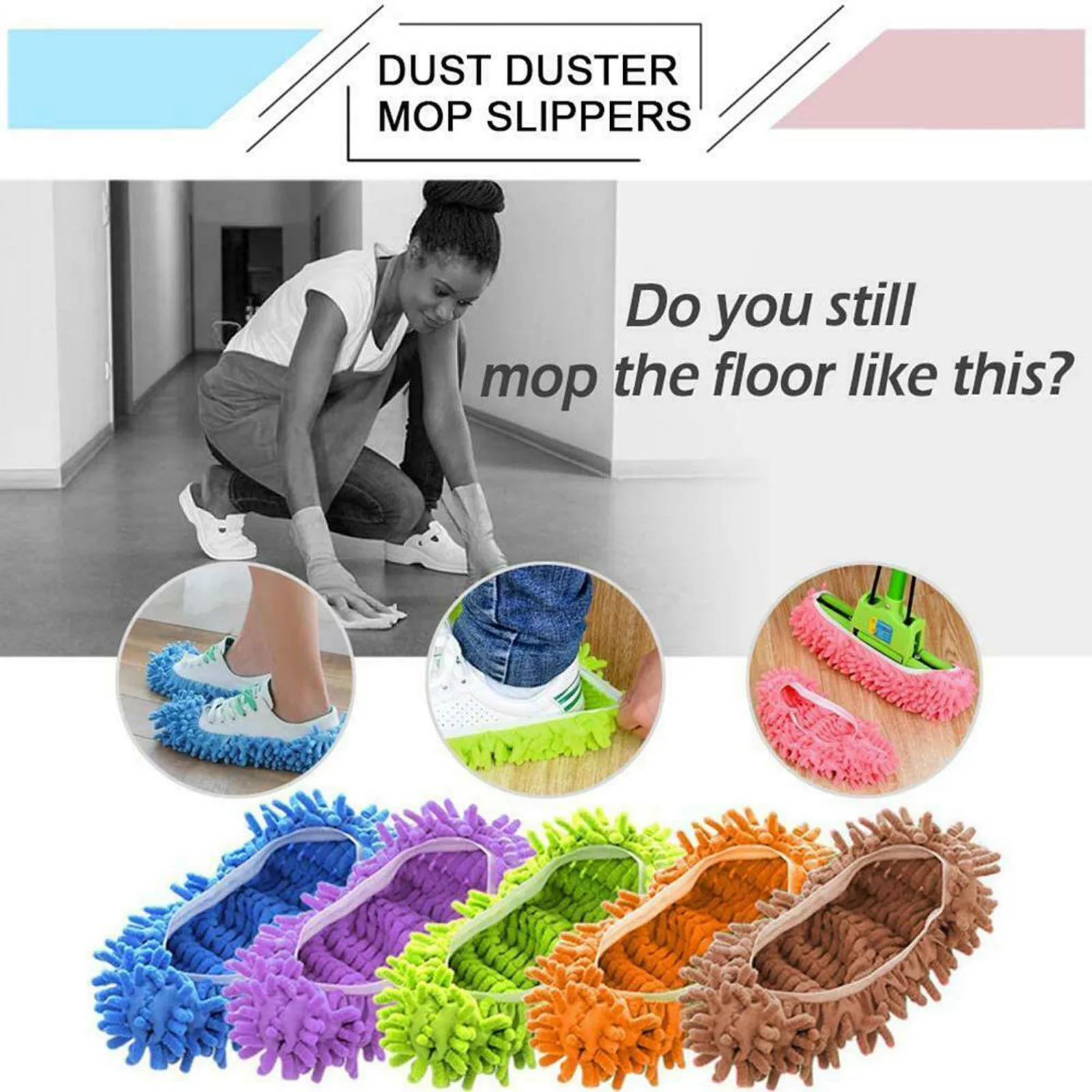 Floor Cleaning Shoes | Socks Dusting Shoes | Slippers Cleaning | House ...
