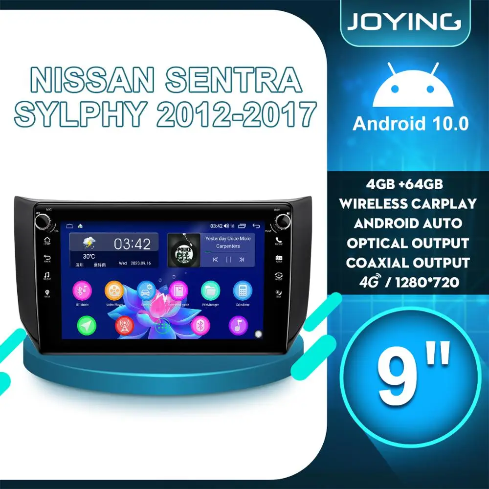 Joying-9-Android-10-araba-radyo-Stereo-kafa-nitesi-multimedya-ses ...