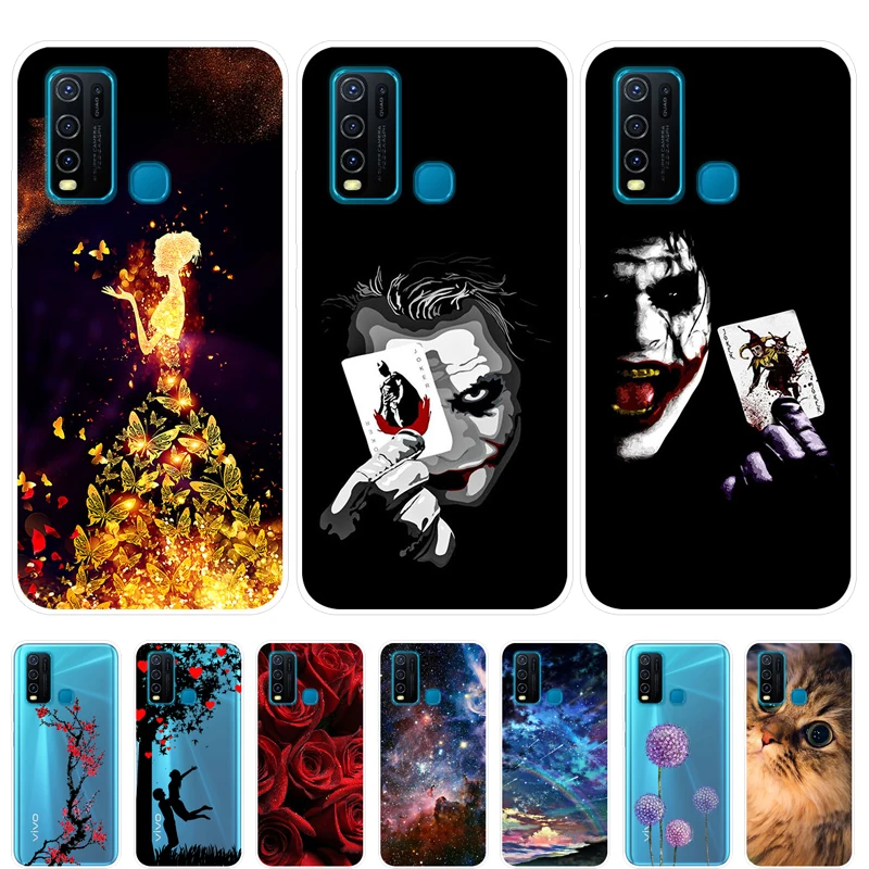 Vivo Y30 Case Vivo Y30 Cover Silicone Soft Back Cover Phone Case Vivo ...
