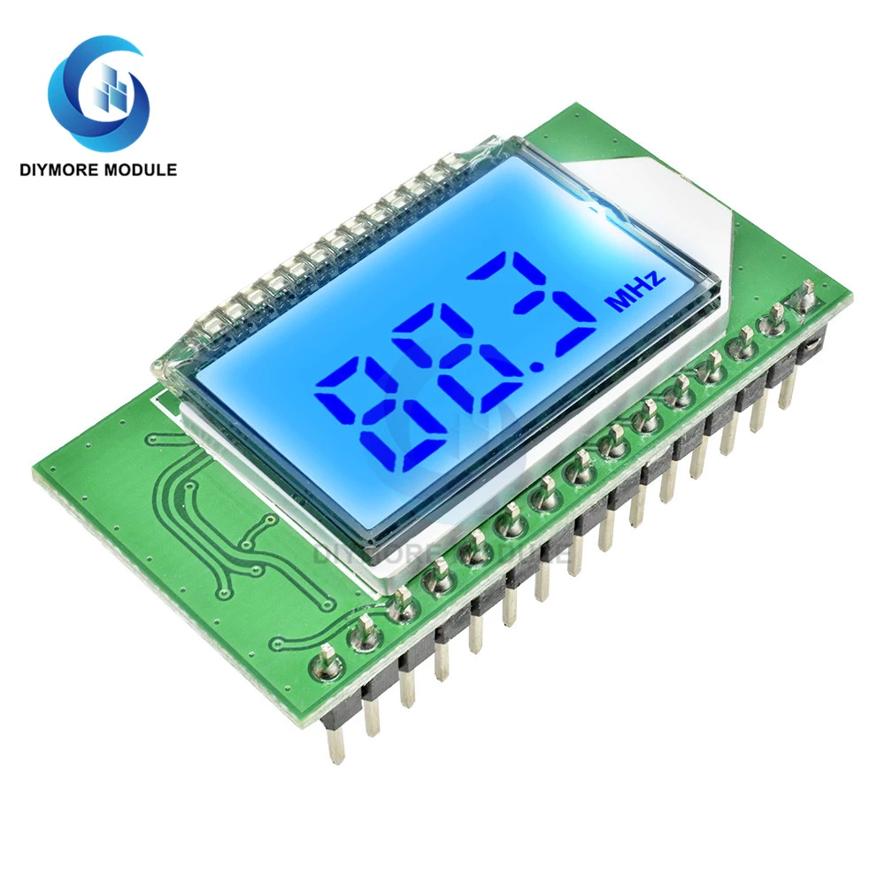 87 108MHZ FM Radio Transmitter/Receiver Module LCD Digital Display 3.0V ...