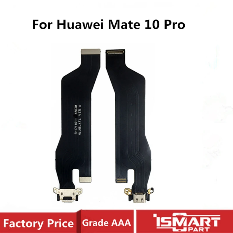 Original For Huawei Mate10 Pro Usb Charger Port Dock Flex Cable Charging Connector Repair Parts ...