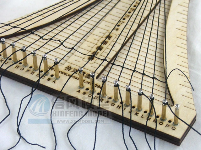 Ancient Ship Model Building Tool Rope Ladder Weaver Braide Knotte Rope ...