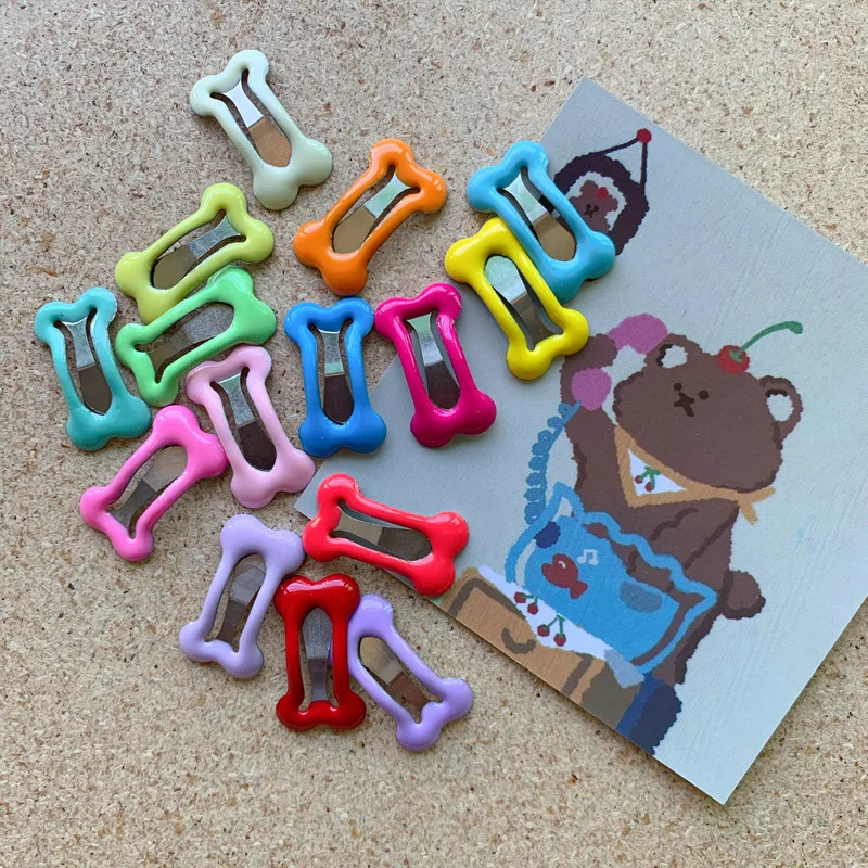 Pinzas BB para el pelo de perros, horquillas con forma de hueso ...