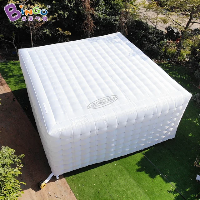 Customized 10x10x4.8 Meters RGB Lights Inflatable Giant Tent / LED Blow ...