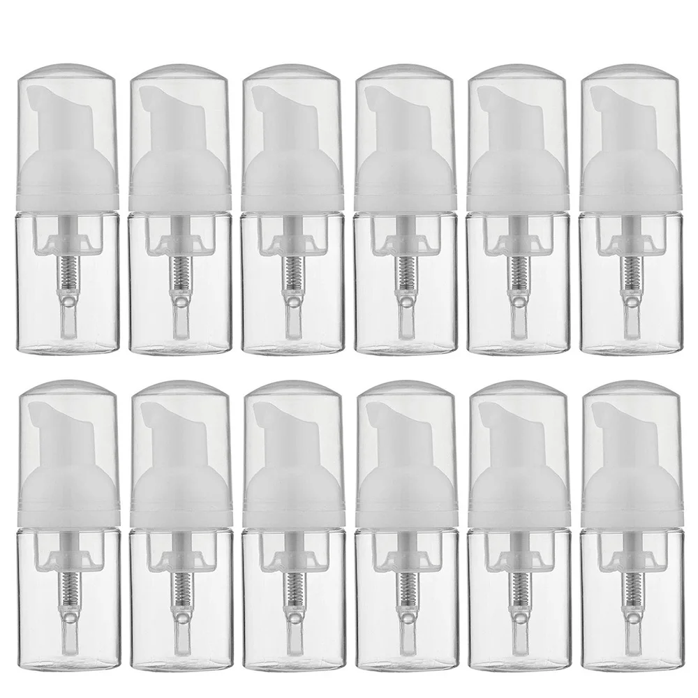 12Pcs-Mini-Foaming-Soap-Pump-30ML-Refillable-Empty-Bottle-Portable ...