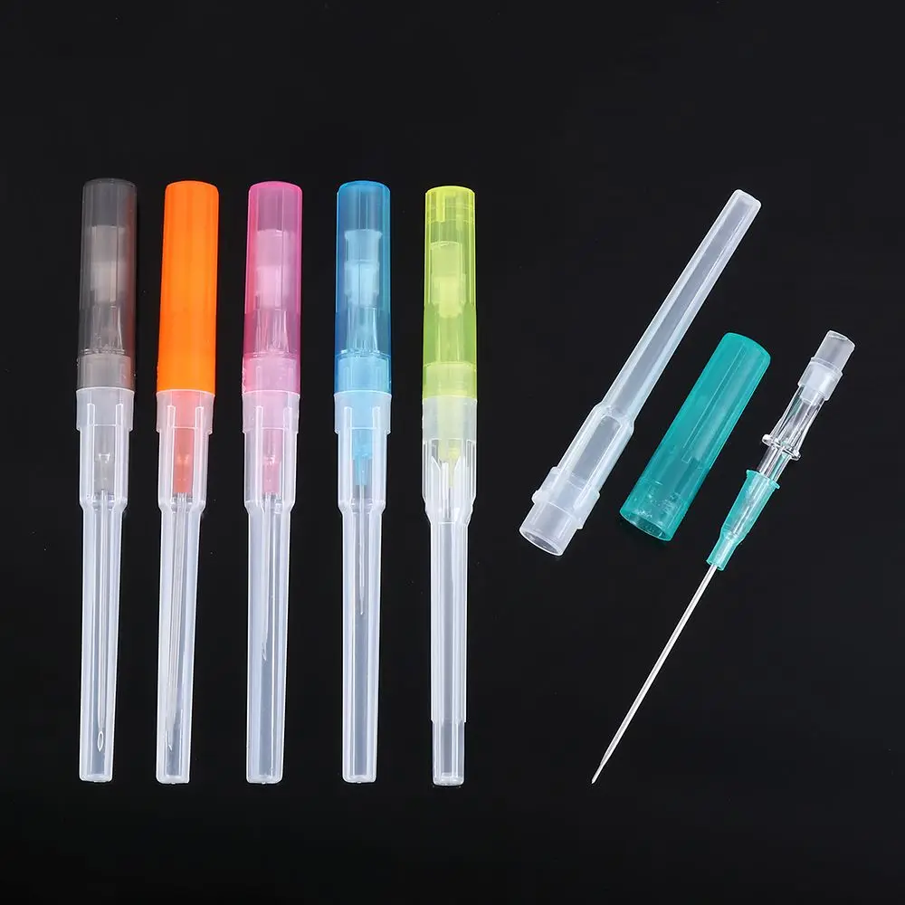 Body-Piercing-Needles-Catheter-Cannula-Tools-Kit-Ear-Nose-Puncture ...