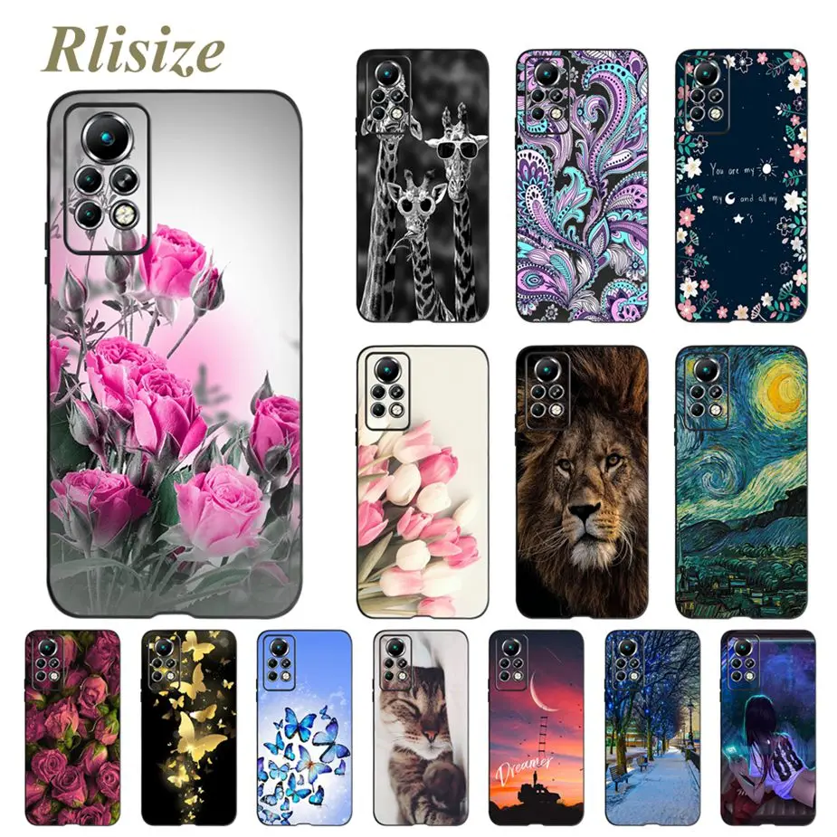 For-Infinix-Note-11-Pro-Case-Silicone-Soft-TPU-Phone-Back-Cover-For ...