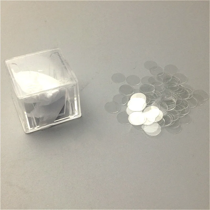 Circle Microscope Coverslip Disposable Round Coverglass For Growth ...
