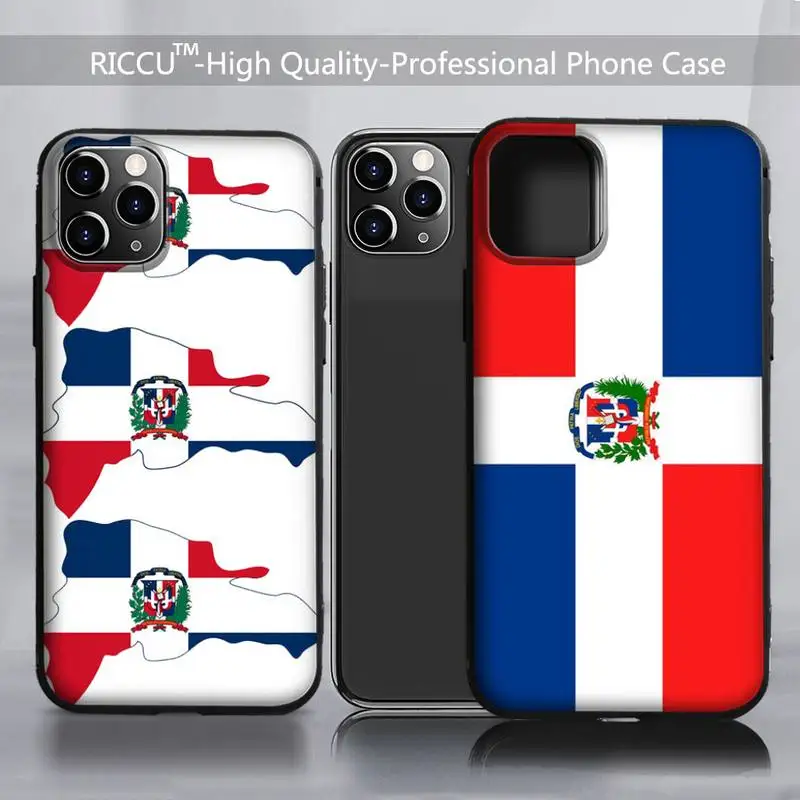 Dominican Republic Flag Phone Case For Iphone 11 12 13 Pro 13mini 11 ...