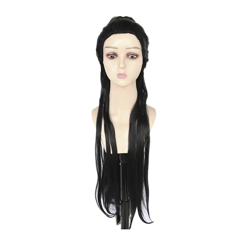 Anime Demon Slayer Kimetsu No Yaiba Daki Long Ponytail Cosplay Wig ...