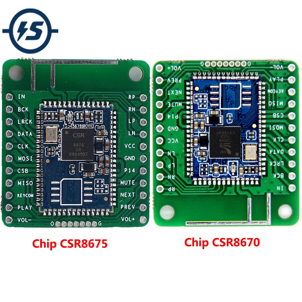 CSR8670 CSR8675 무선 블루투스 모듈 오디오 수신기 BLE5.0 APTX 무손실 디코더 SBC ACC MP3 2 ...