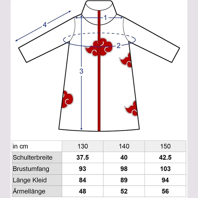 Akatsuki Cloak Pattern