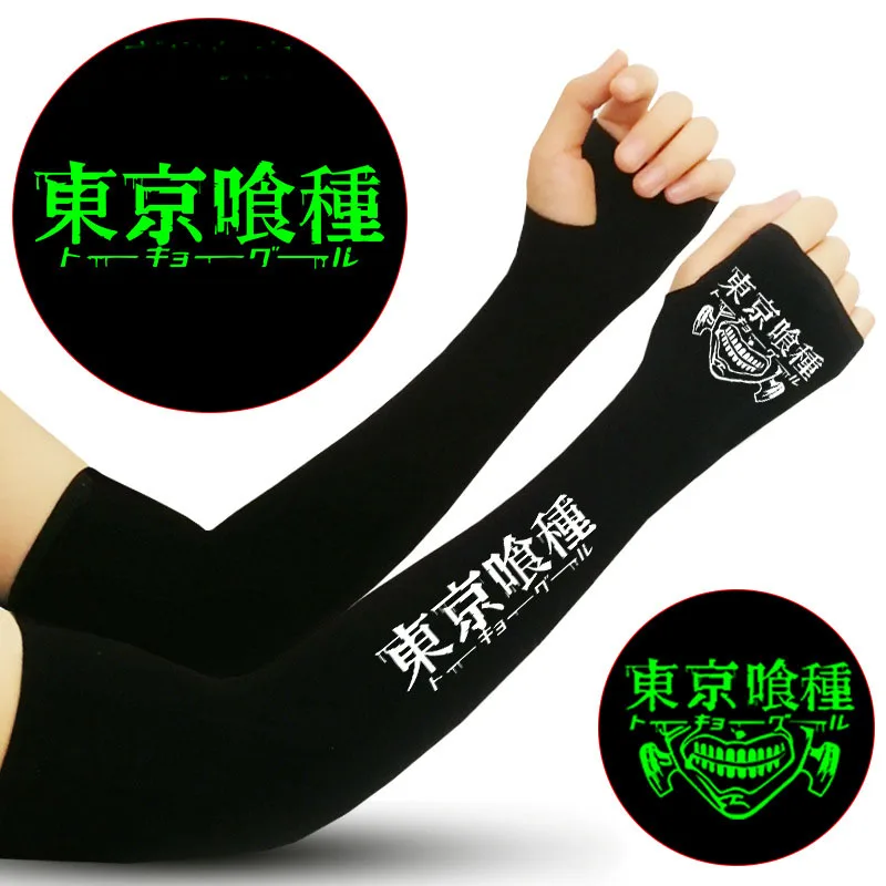 1-Pair-Anime-Tokyo-Ghoul-Arm-Sleeves-UV-Protection-Hand-Protector-Ice ...