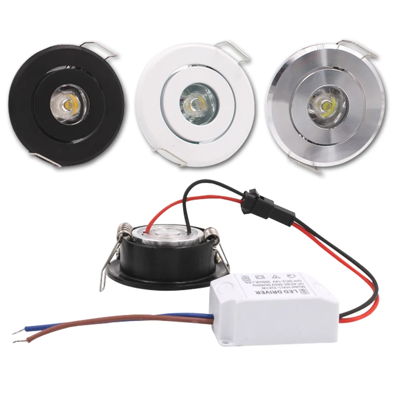4-10pcs-Led-Mini-Downlight-1W-3W-Dimmable-Spot-Light-Recessed-Lamp-AC85 ...
