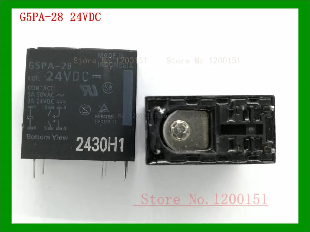 G5PA 28 24VDC 12VDC relay DIP 6|24vdc| - AliExpress