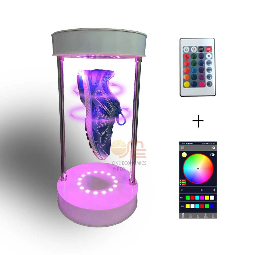 Magnetic-Levitation-Floating-Shoe-Shelf-Sneakers-Display-Stand ...