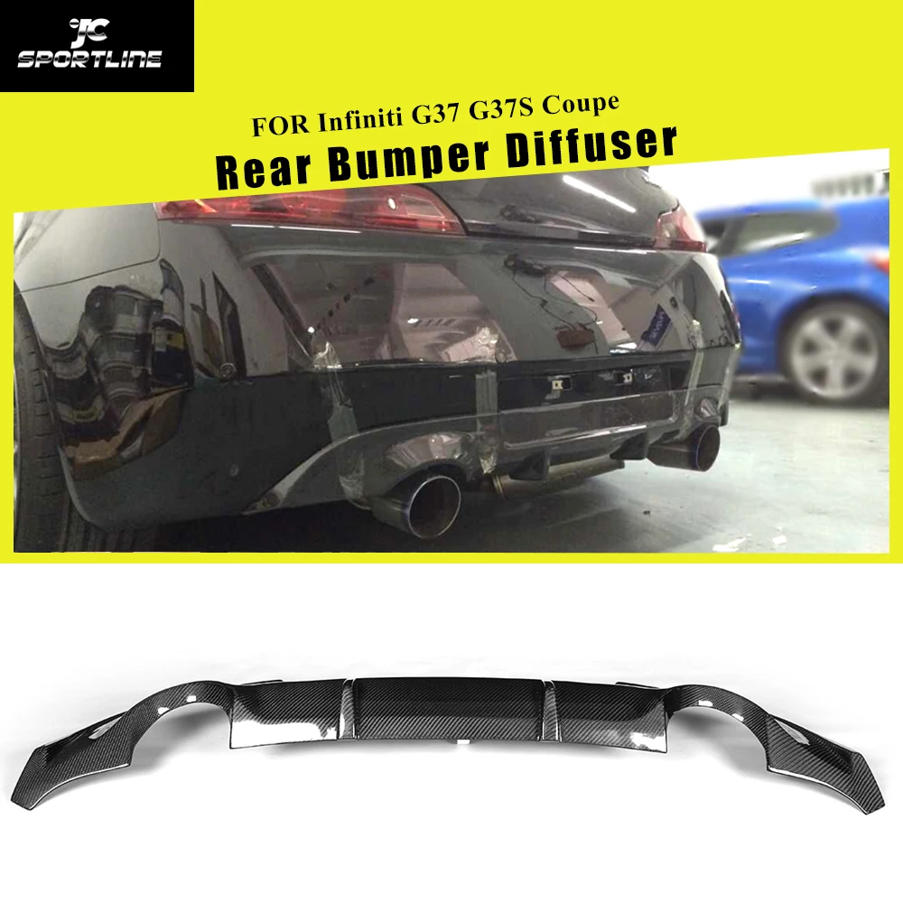 Auto Car Rear Bumper Lip Diffuser for Infiniti G37 G37S Coupe 2 Door ...