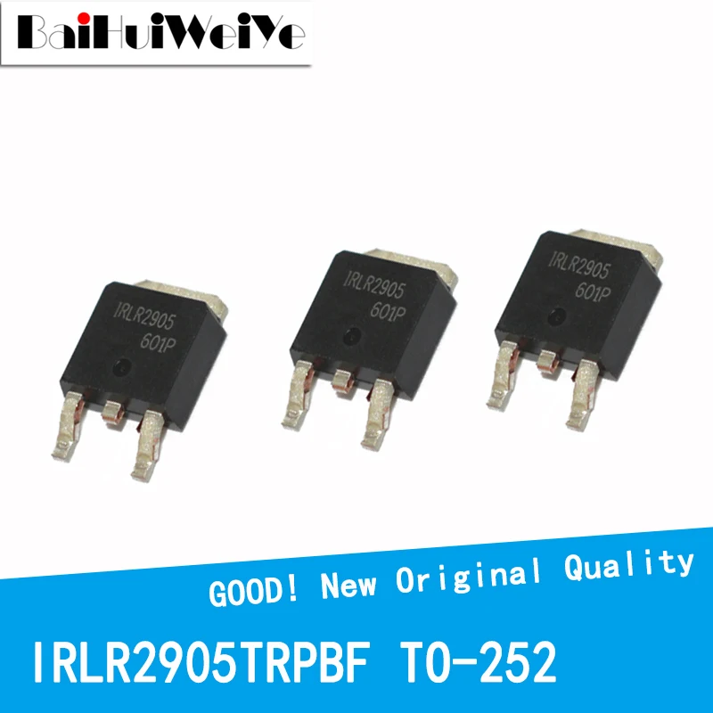 10PCS-LOT-IRLR2905TRPBF-IRLR2905-LR2905Z-TO252-TO-252-55V-42A-N-Channel ...