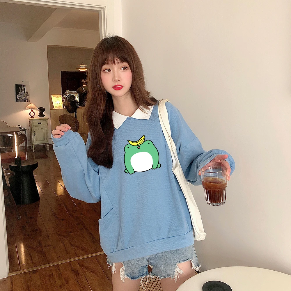 Womens Sweatshirt Frogs | Frog Hoodies Woman | Frog Hoodie Women | Frog ...