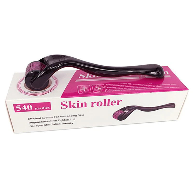 Rolo-titanium-do-microniddle-de-dermoroller-do-comprimento-das-agulhas ...