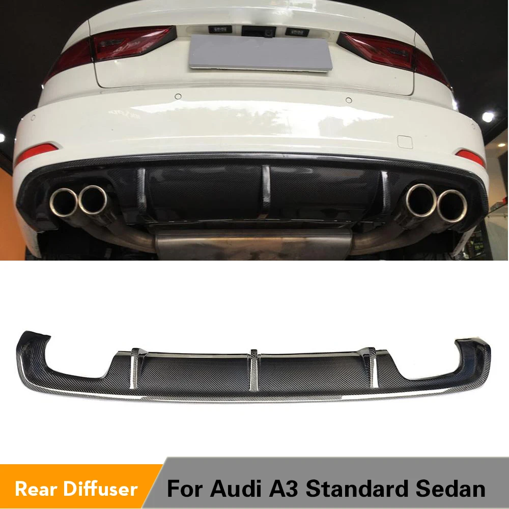 Carbon Faser/FRP Hinten Lip Diffusor Spoiler für Audi A3 Standard ...