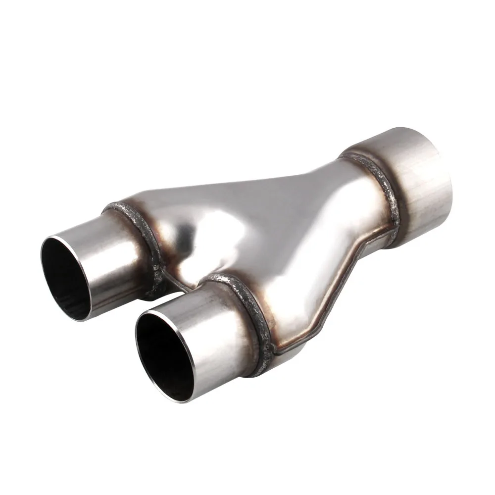 Universal-Custom-Car-Exhaust-Y-Pipe-Stainless-Steel-exhaust-Y-type-pipe ...