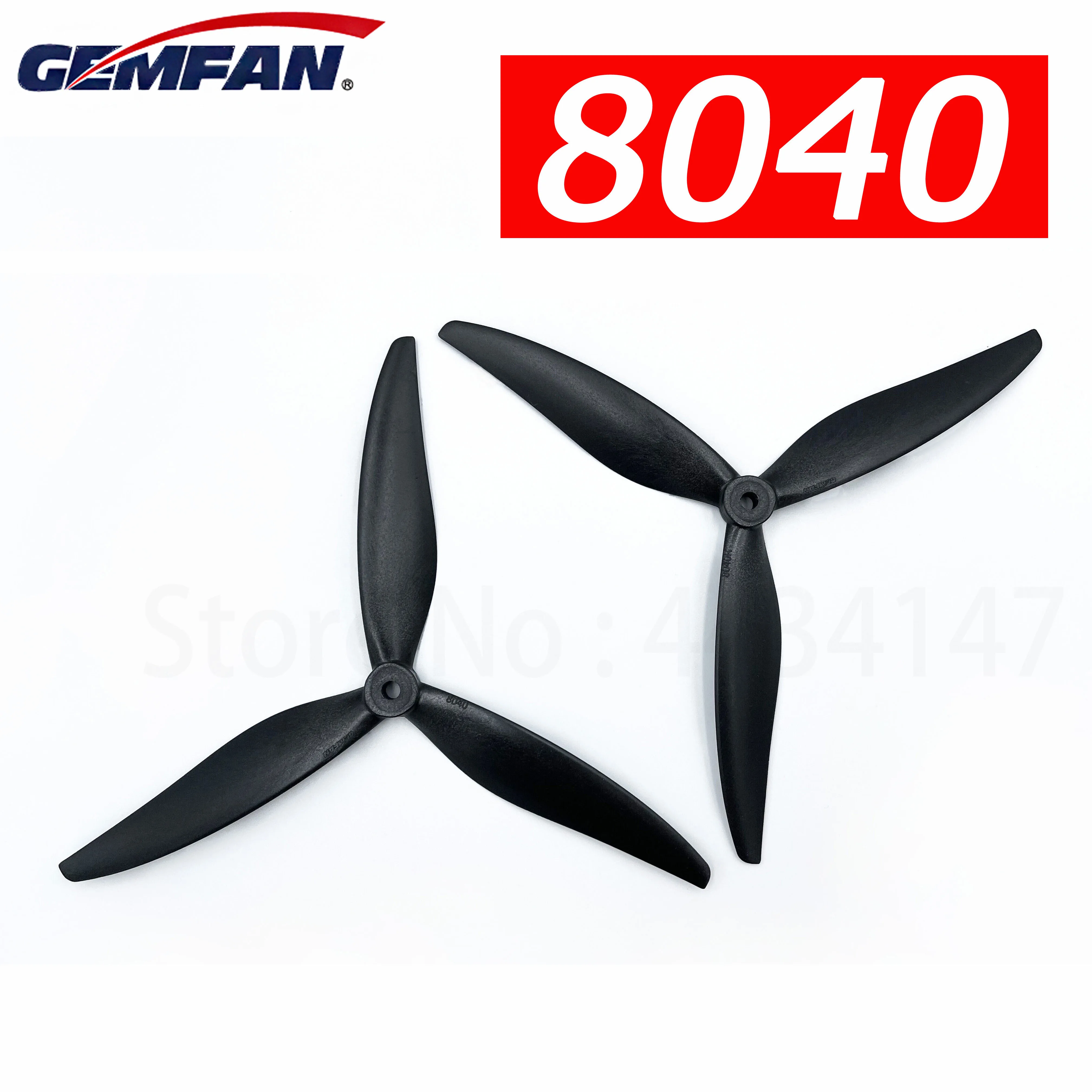 Gemfan CL 8040 8X4X3 3-Blade 8inch Propeller RC Multirotor X-Class ...
