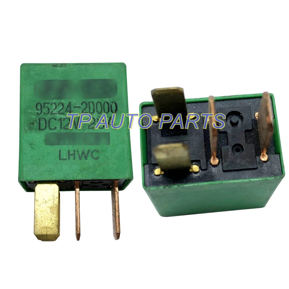 Relé automático compatível com hyund., 2 peças, oem 95224 2d000, 95224 ...