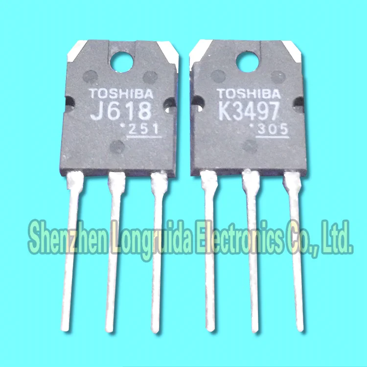 2 ピース/ロット = ペア 2SK3497 2SJ618 K3497 J618|バッテリーアクセサリー & チャージャーアクセサリー ...