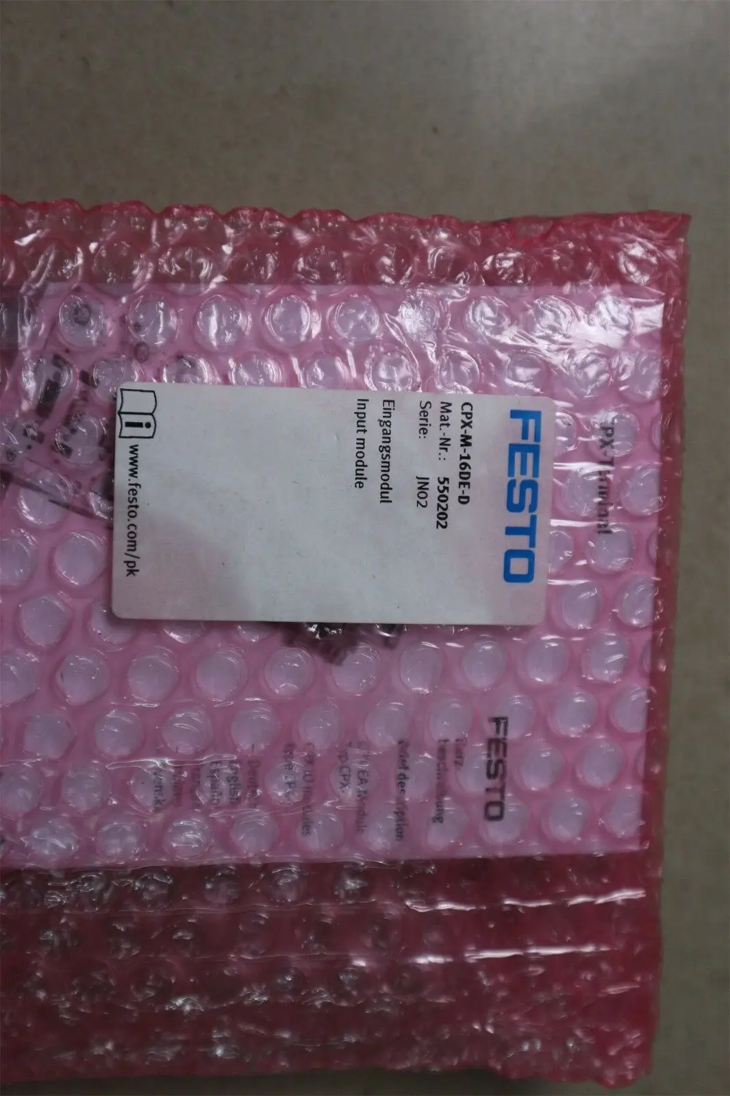 New Festo Cpx-m-16de-d 550202 Free Shipping - Home Appliance Control ...
